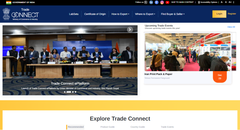 TRADE CONNECT PORTAL - Wool & Woollens Export Promotion Council